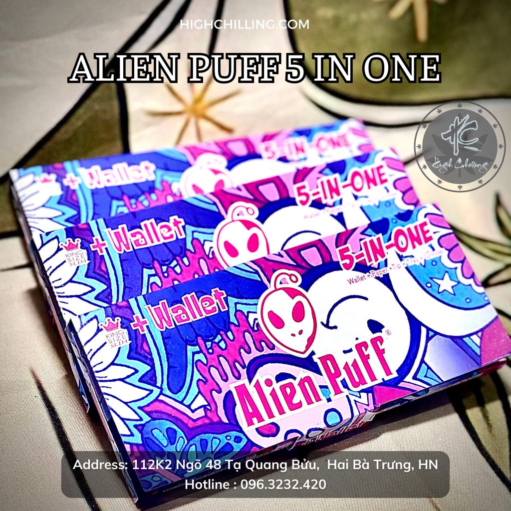 Giấy Auth Alien Puff 5 In One - High Chilling