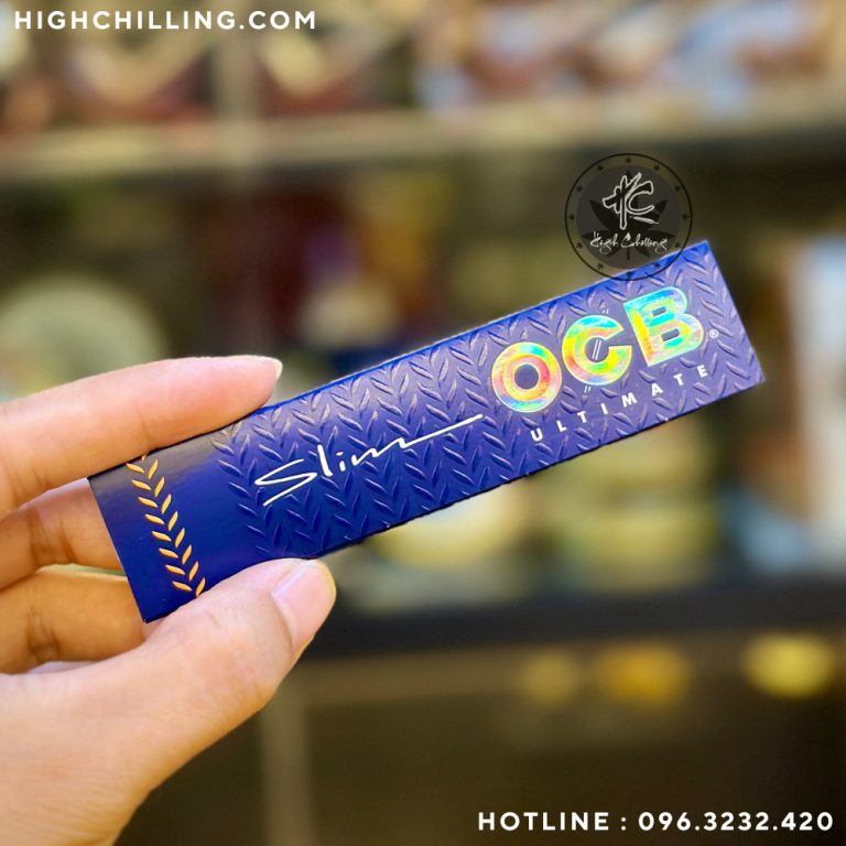 Giấy Auth OCB Ultimate Ultra Thin Blue - High Chilling