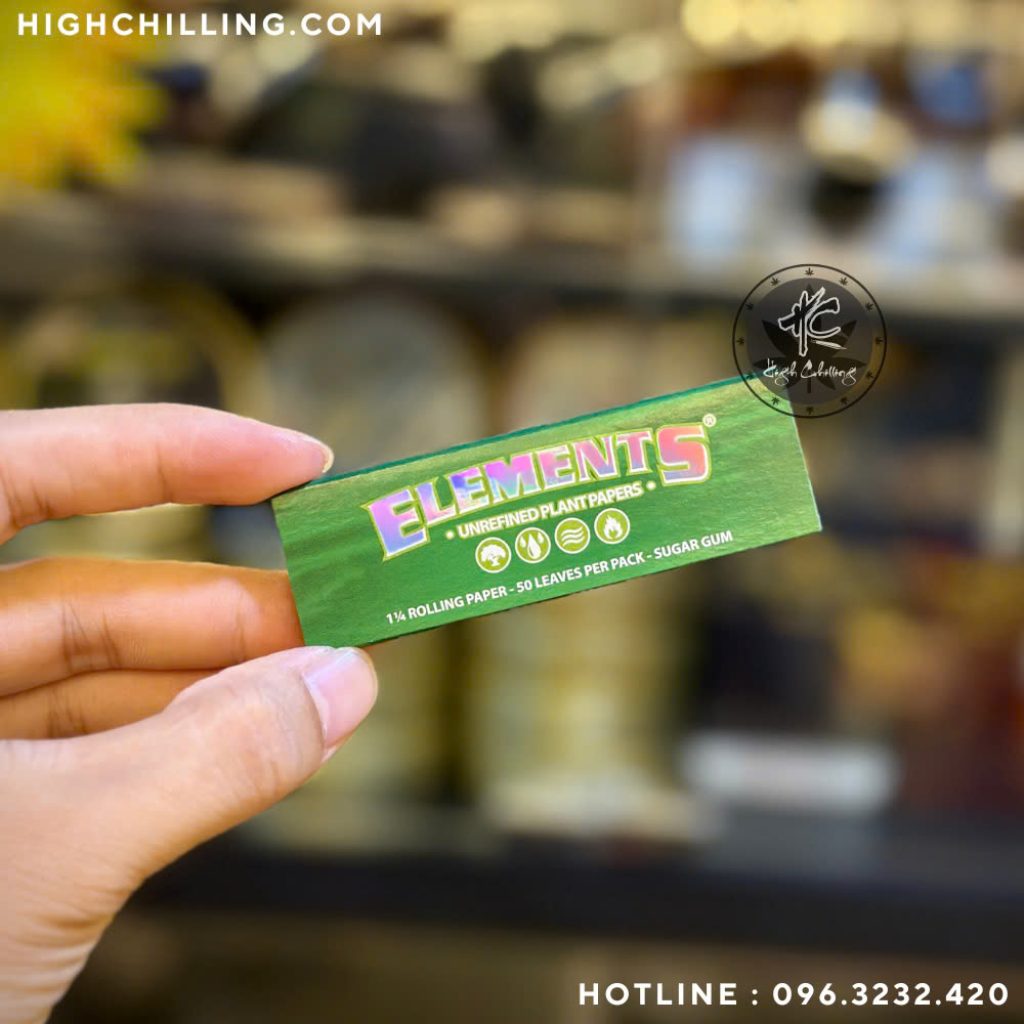 Giấy Auth Elements Green 1/4 - High Chilling